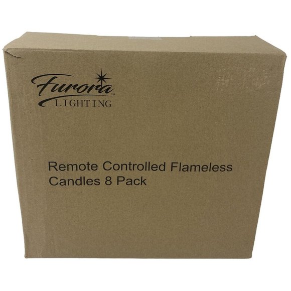 Furora | Other | Furora Lighting Gold Flameless Candles Remote ...